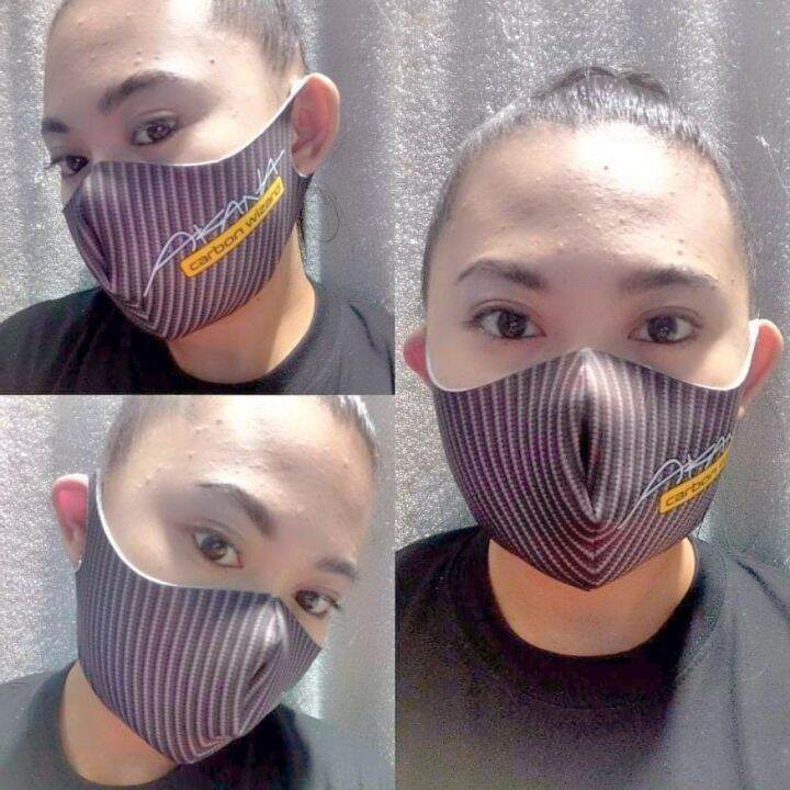 Akana Carbon Wizard Riding Pita Face Mask Full Sublimation | Lazada PH