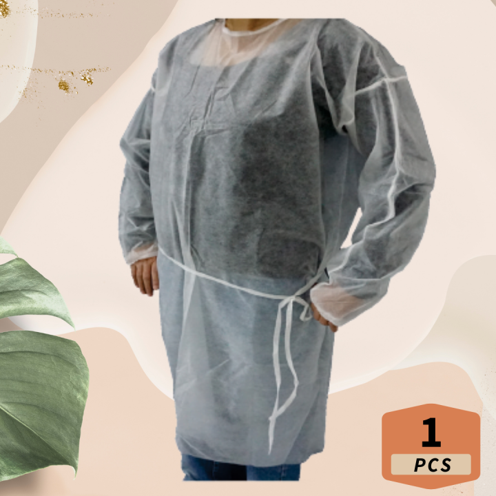 Jas Dokter / Jas Lab / Cover Gown / U-Giene Jas Lab Disposable Non ...