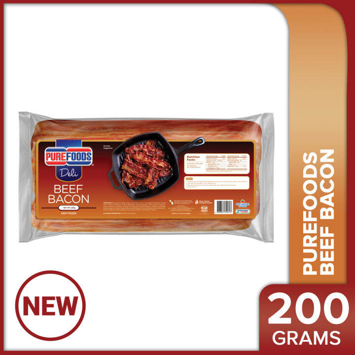 Purefoods Beef Bacon 200G | Lazada PH