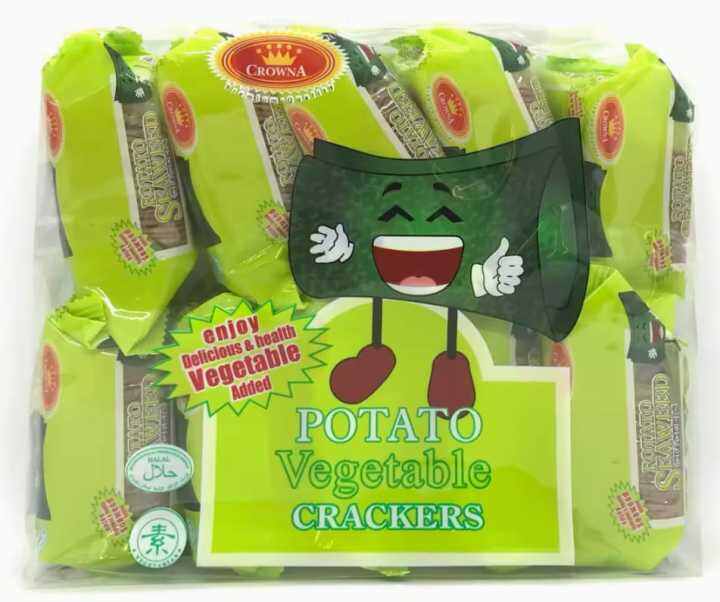 Crowna Vegetable Cracker 320g | Lazada