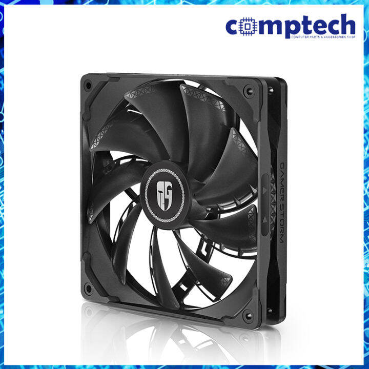 Gamerstorm TF140S (3-in-1) Black - High Performace 3x140mm no LED Fan ...