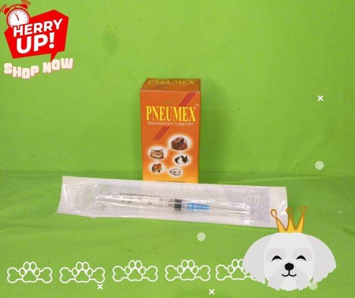 PNEUMEX Respiratory Comfort 60ml with 1 FREE 3ml SYRINGE | Lazada PH