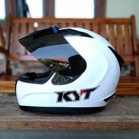 [COD]Newest Kyt R10 Solid Black Metallic Full Face Helmet | Lazada PH