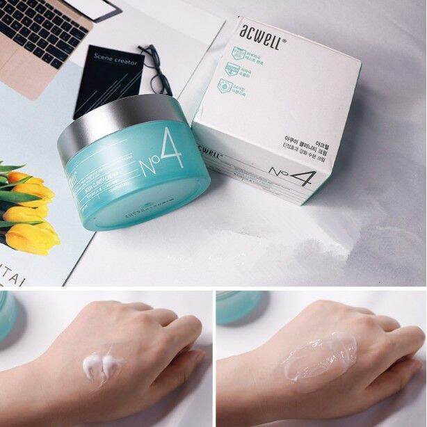 ACWELL No4 Aqua Clinity Cream 50ml. ครีมบำรุงผิวเนื้อเจล | Lazada.co.th