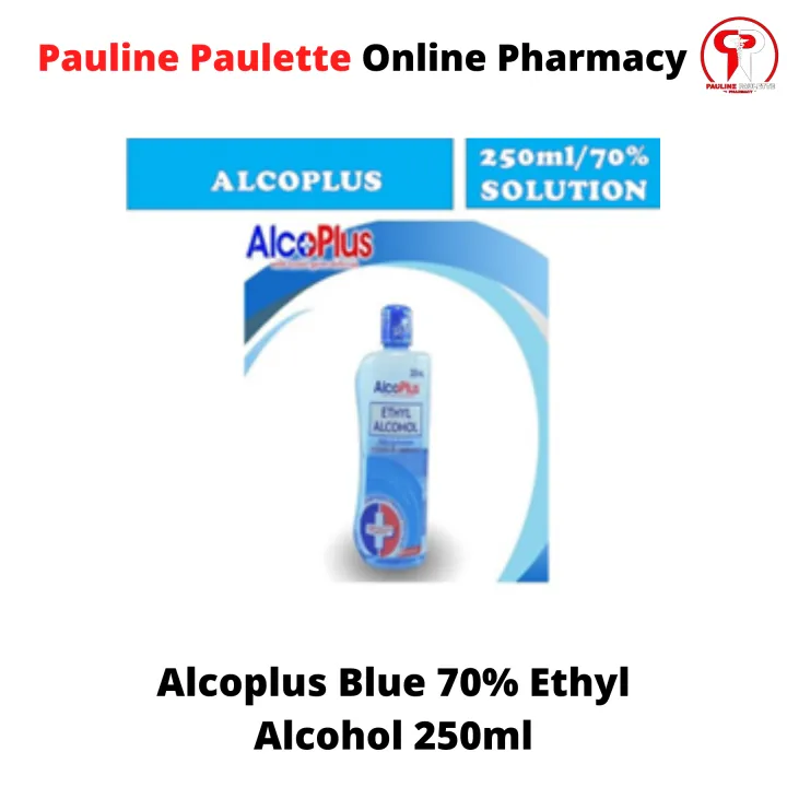 Alcoplus Blue 70% Ethyl Alcohol 250ml | Lazada PH