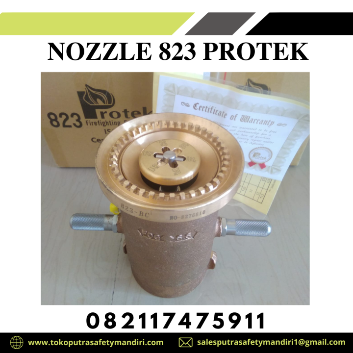 NOZZLE FIRE MONITOR VARIABLE SPRAY 2.5 IN PROTEK 823 BC ORIGINAL ...