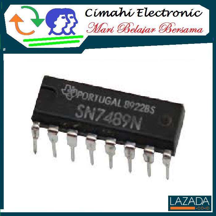 IC SN 74LS89 7489 64BIT RANDOM ACCESS READWRITE MEMORY | Lazada Indonesia