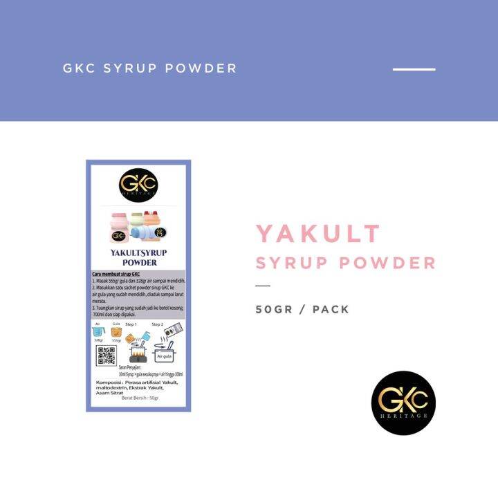 Yakult Bubuk Sirup / Yoghurt Yogurt Powder Syrup Serbuk Minuman Powder ...