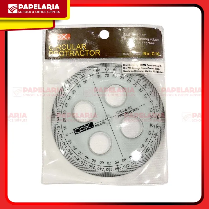 COX CIRCULAR PROTRACTOR C10 | Lazada PH