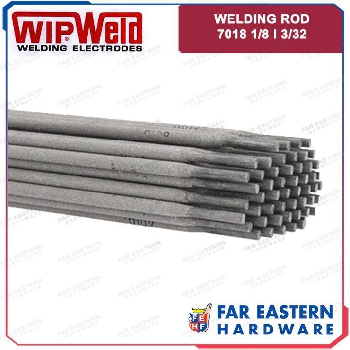 [cod] WIPWELD Welding Rod Electrode 7018 E7018 3/32 1/8 1KILO | Lazada PH