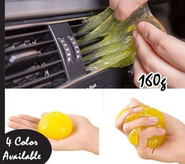 Cleaning Slime Gel Non-sticky Hand Car Keyboard Cleaner Interior Panel ...