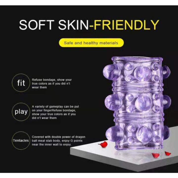 Penis Ring Soft Silicone Thread Cock Ring Delay Ejaculation Rambutam ...