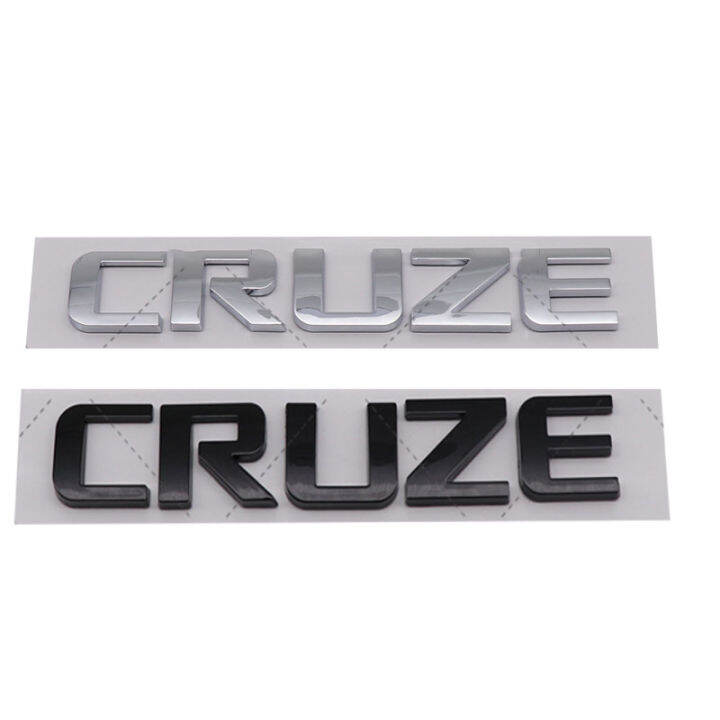 Car 3D ABS CRUZE Letters Badge For Chevrolet Cruze 2021 2022 2023 ...