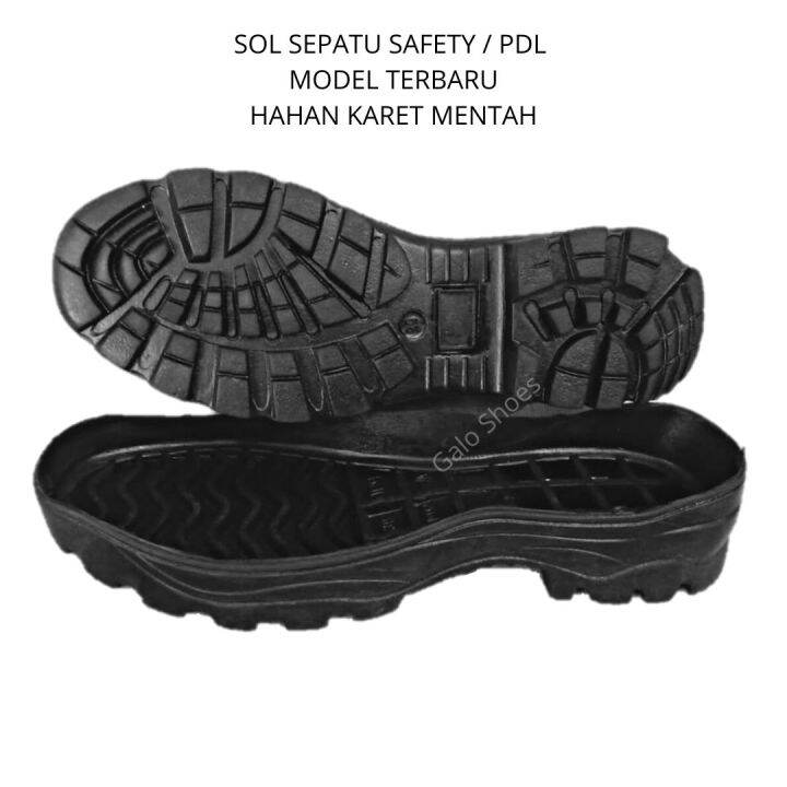 Out Sol Sepatu Safety Pria pdl tni Sol Sepatu King Alas Tebal Bahan ...