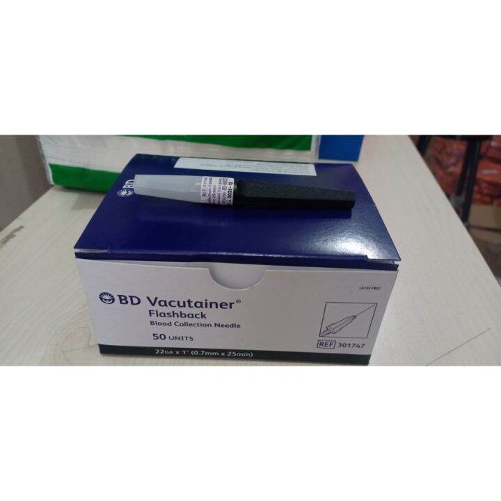 Needle Flashback 22GA x 1"BD Vacutainer Blood Collection Needle ...