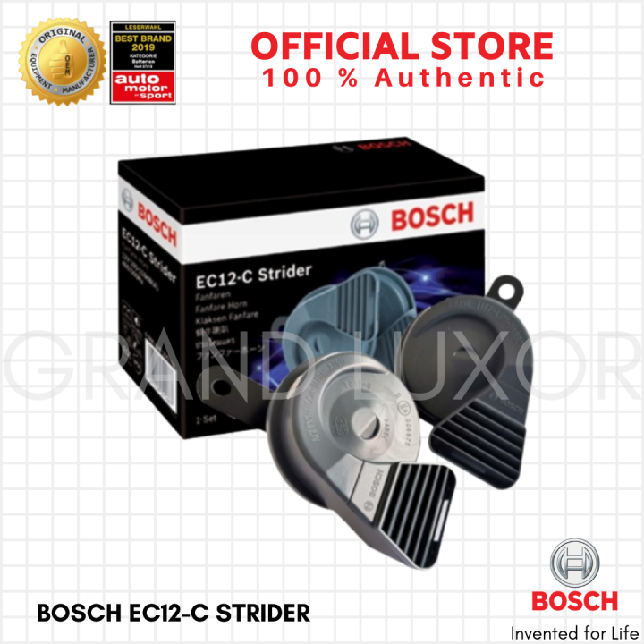 BOSCH EC12-C Strider 12V Fanfare Horn Set | Lazada PH