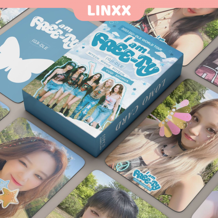 LINXX 55 Pcs (G)I-DLE I am FREE-TY Album Lomo Card Kpop Photocards Postcards Series | Lazada