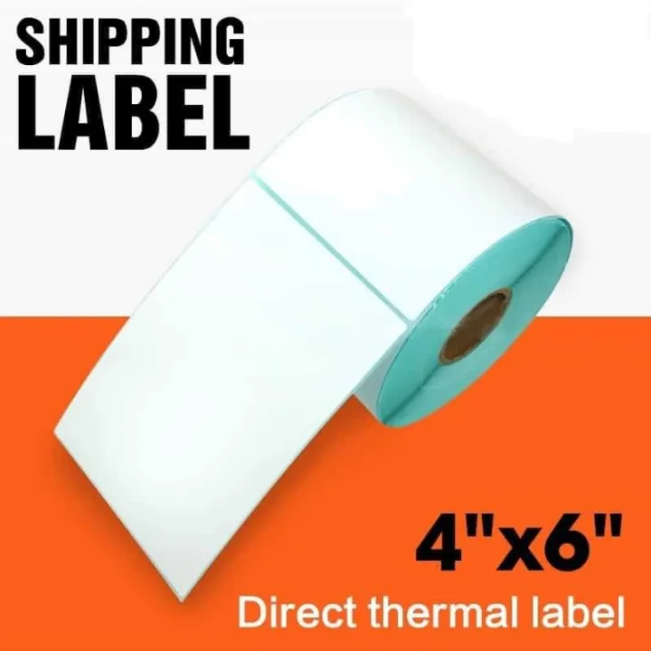 PREMIUM BLUE A6 THERMAL STICKER (500 SHEETS/ROLL) | Lazada PH