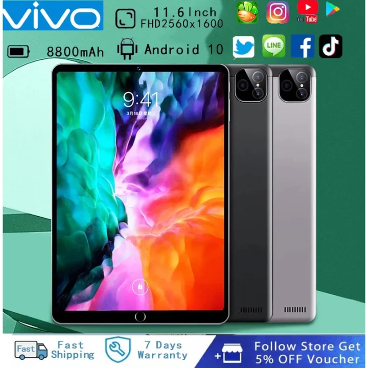Original Tablet Big Sale 8GB RAM 128GB ROM VivoTablet PC Android ...