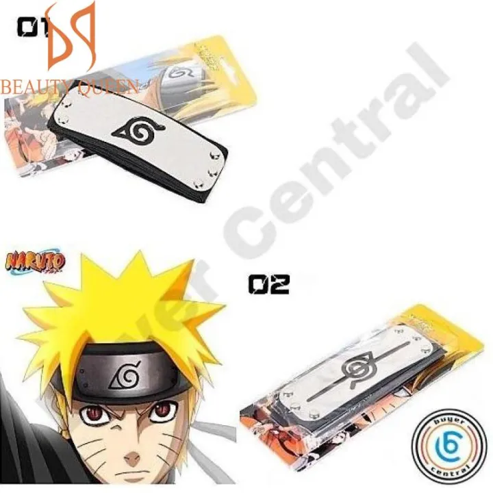 【Beauty Queen】 NARUTO HEADBAND KONOHA HIDDEN LEAF VILLAGE | Forehead ...