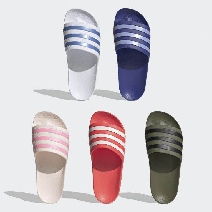 Adidas รองเท้าแตะ Adilette Aqua Slides (5สี) | Lazada.co.th