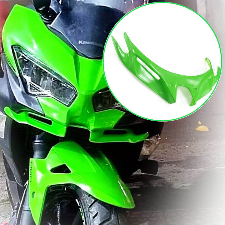 For 2018-2023 Kawasaki Ninja 400 250 Front Fairing Winglets Aerodynamic ...