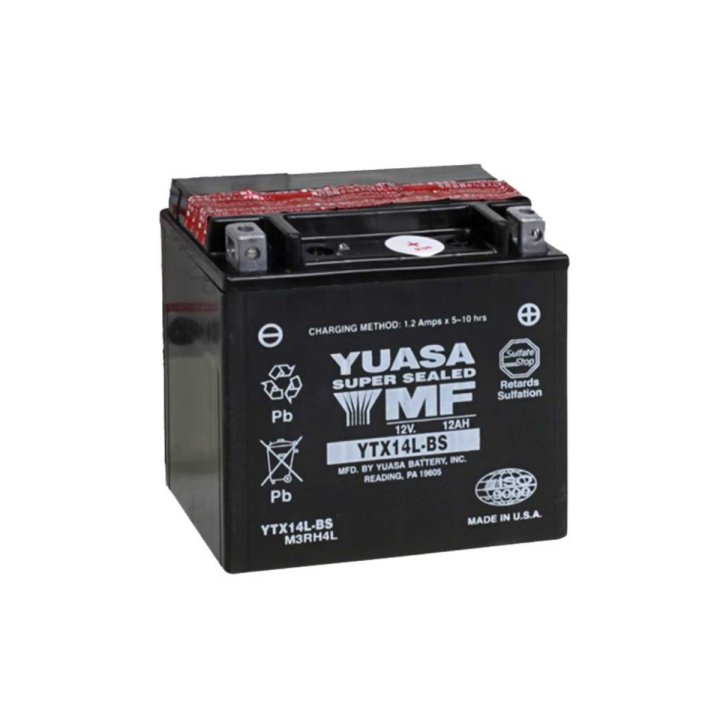 Yuasa YTX14L-BS Motorcycle Battery (USA) | Lazada PH