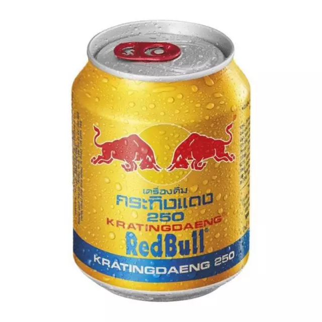 01 Lon x 250ml Nước tăng lực Bò húc Red Bull Thái Lan (03/2022) - Nước ...