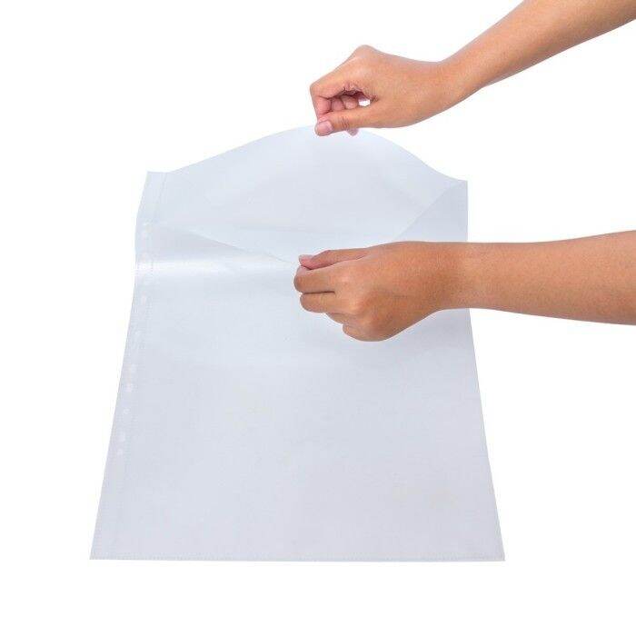 Bantex 2036-08 PP Pocket A3 Portrait 0.12 mm ( 1 Set - 25 Pcs ...