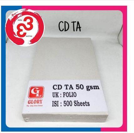 Kertas BURAM / Kertas CD TA Ukuran FOLIO 50 gsm | Lazada Indonesia