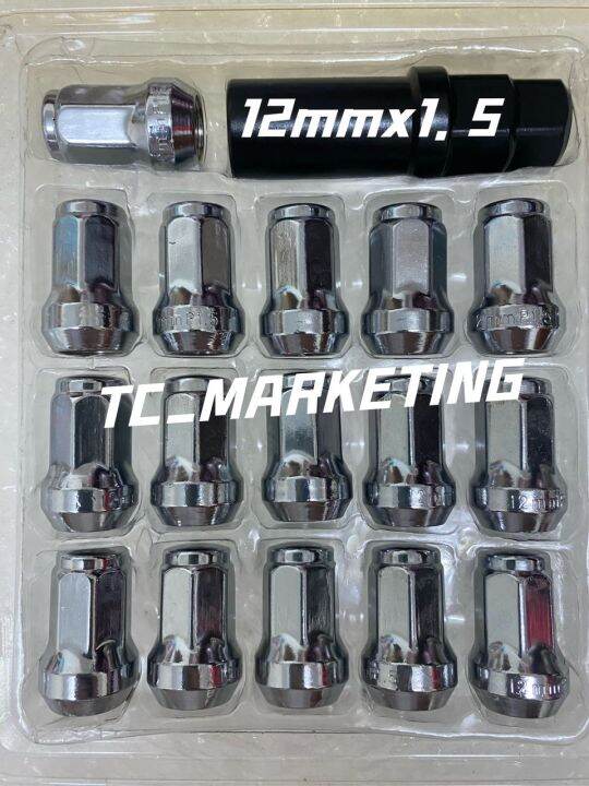 Heptagon Nut Lock Nut Wheel Nut Sport Rim Skru Tayar Kereta Tayar Screw ...