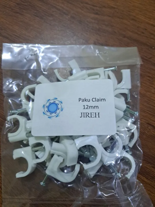 clamp Kabel paku klem 12 mm | Lazada Indonesia