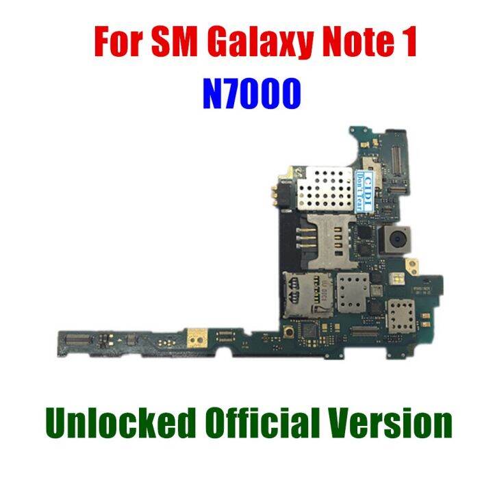 Original For Galaxy Note 1 N7000 16GB Motherboard 100%Unlocked ...