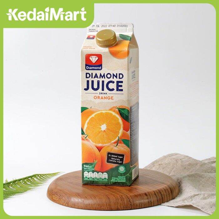 Diamond Orange Juice Unsweetened 946 ml | Lazada Indonesia