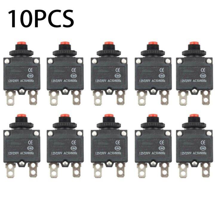 Electrical Testing Protector Switch Fuse Thermal 10A 10x HT-01-A WP-01 ...