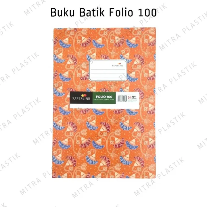 Buku Batik Folio 100 Buku Folio 100 Lembar Buku Catatan Buku Sampul ...