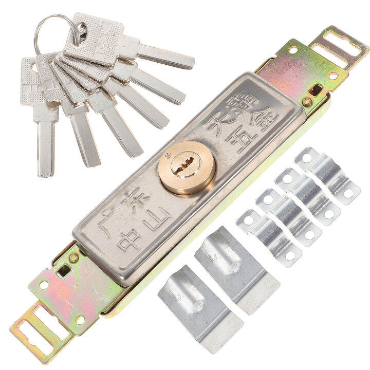 Eshopdeal【Ready Stock】Garage Door Lock With Keys Rolling Shutter Door ...