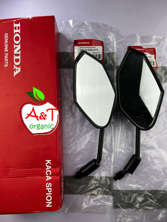 K59 HONDA SIDE MIRROR (1PAIR) Left & Right FOR Click 125 v2 / Click 150 ...