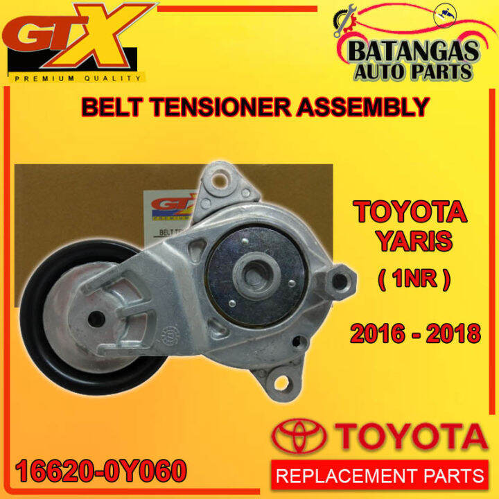 Belt Tensioner Assembly for Toyota Vios 2017 - 2019 (1NR) GTX Part No ...