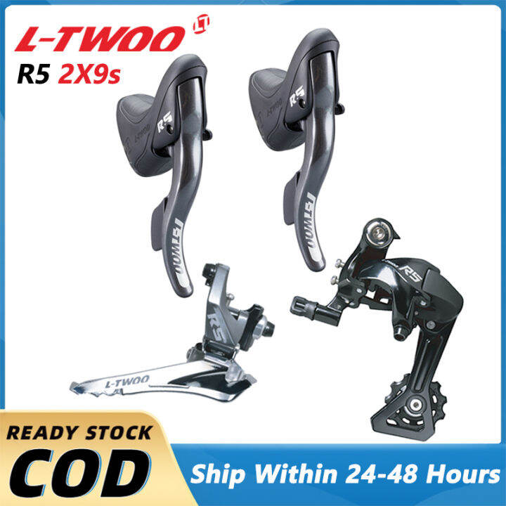 LTWOO R5 2x9 Speed 18s Road Bike Shifter Rear Derailleurs Front Group ...