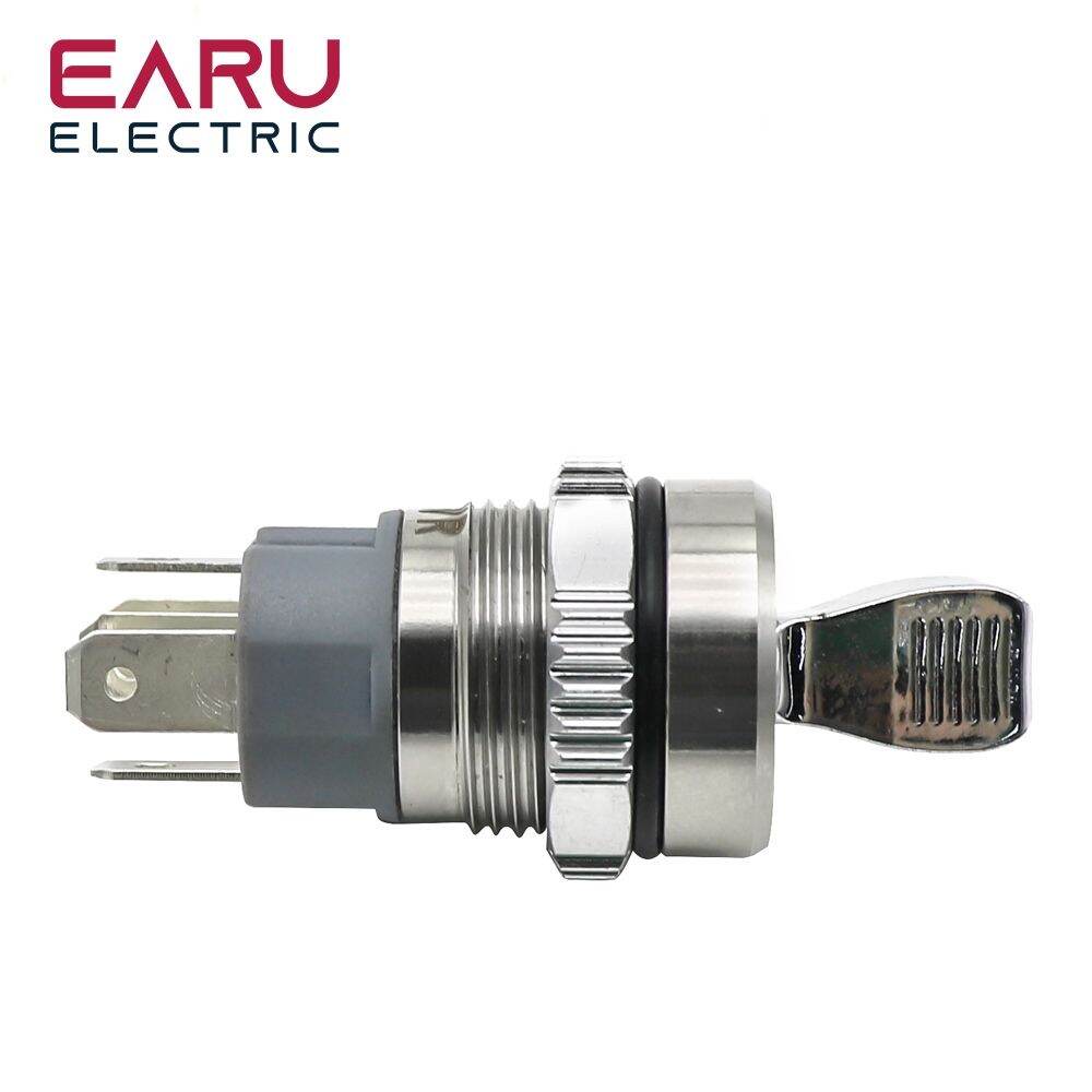 【CW】 16mm 15A ON-OFF Slide Power High Current Metal Toggle Switch ...