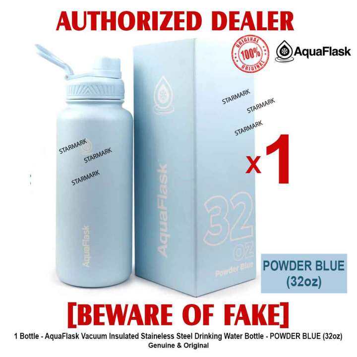 AQUAFLASK 32oz POWDER BLUE or BALLET PINK Aqua Flask Wide Mouth with ...