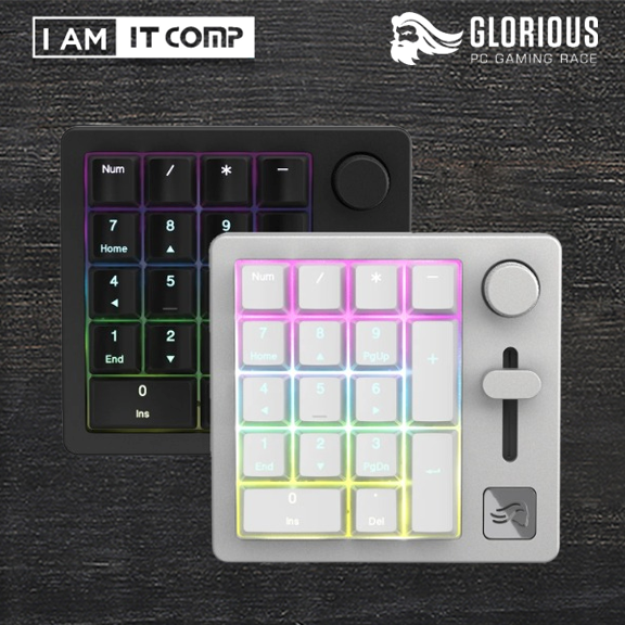 Glorious GMMK Numpad Premium Wireless Bluetooth Marco Pad Mechanical ...