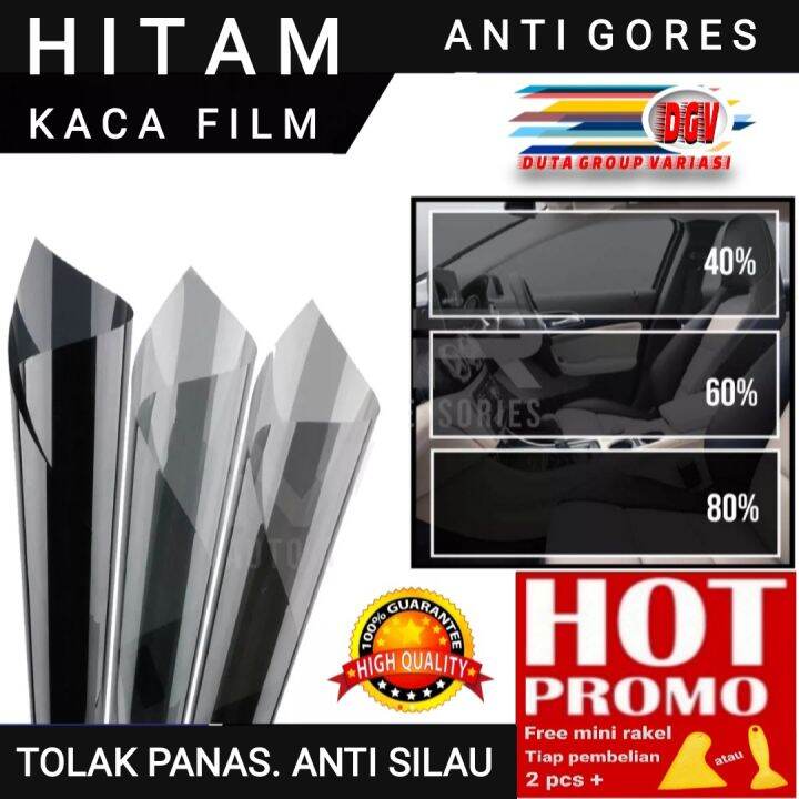 kaca film hitam mobil rumah ruko kantor gedung dll gelap dari luar ...