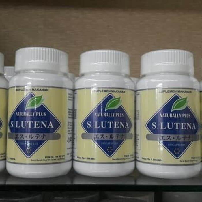 Slutena Asli Super Letuna Lutein Naturally Plus Original 100 Capsule ...