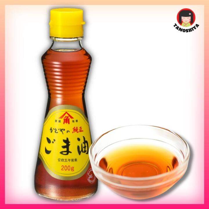 KADOYA Kinjiru Jyunsei Goma Sesame Oil 200G 日本芝麻油 (2065) | Lazada