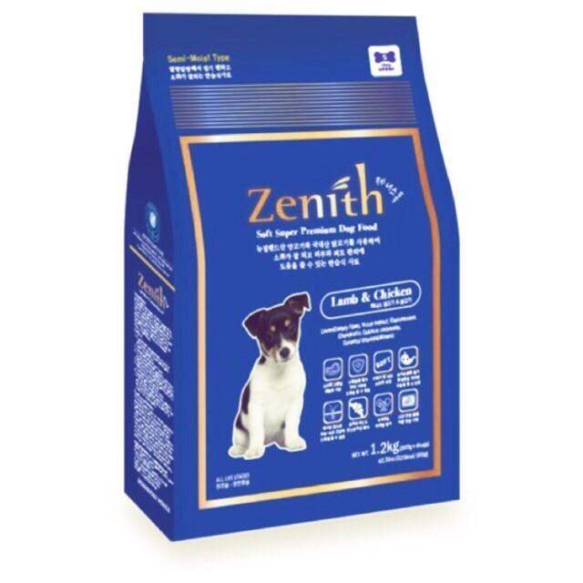 Zenith Dog Food Super Soft Premium Type(Lamb and Chicken) Blue- Mini ...