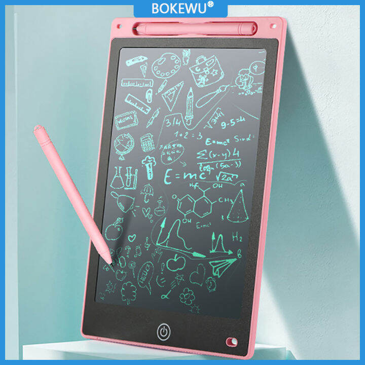 BOKEWU 8.5 Inch Electronic Drawing Board LCD Screen Writing Digital ...