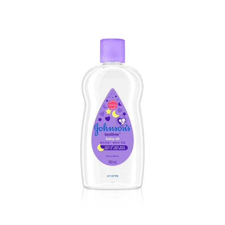 JOHNSON'S Johnson baby oil bedtime purple 300 ml. | Lazada.co.th