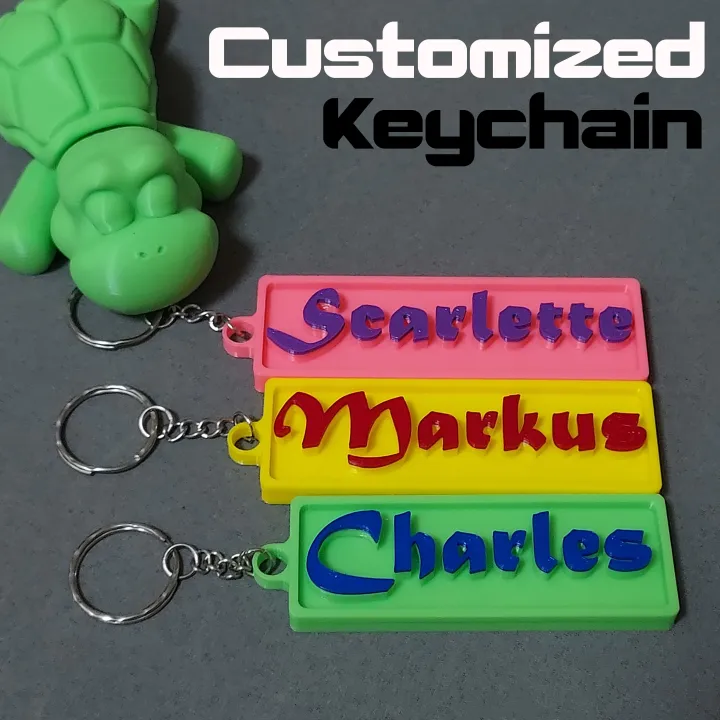 3D Printed Customized Keychain | Lazada PH
